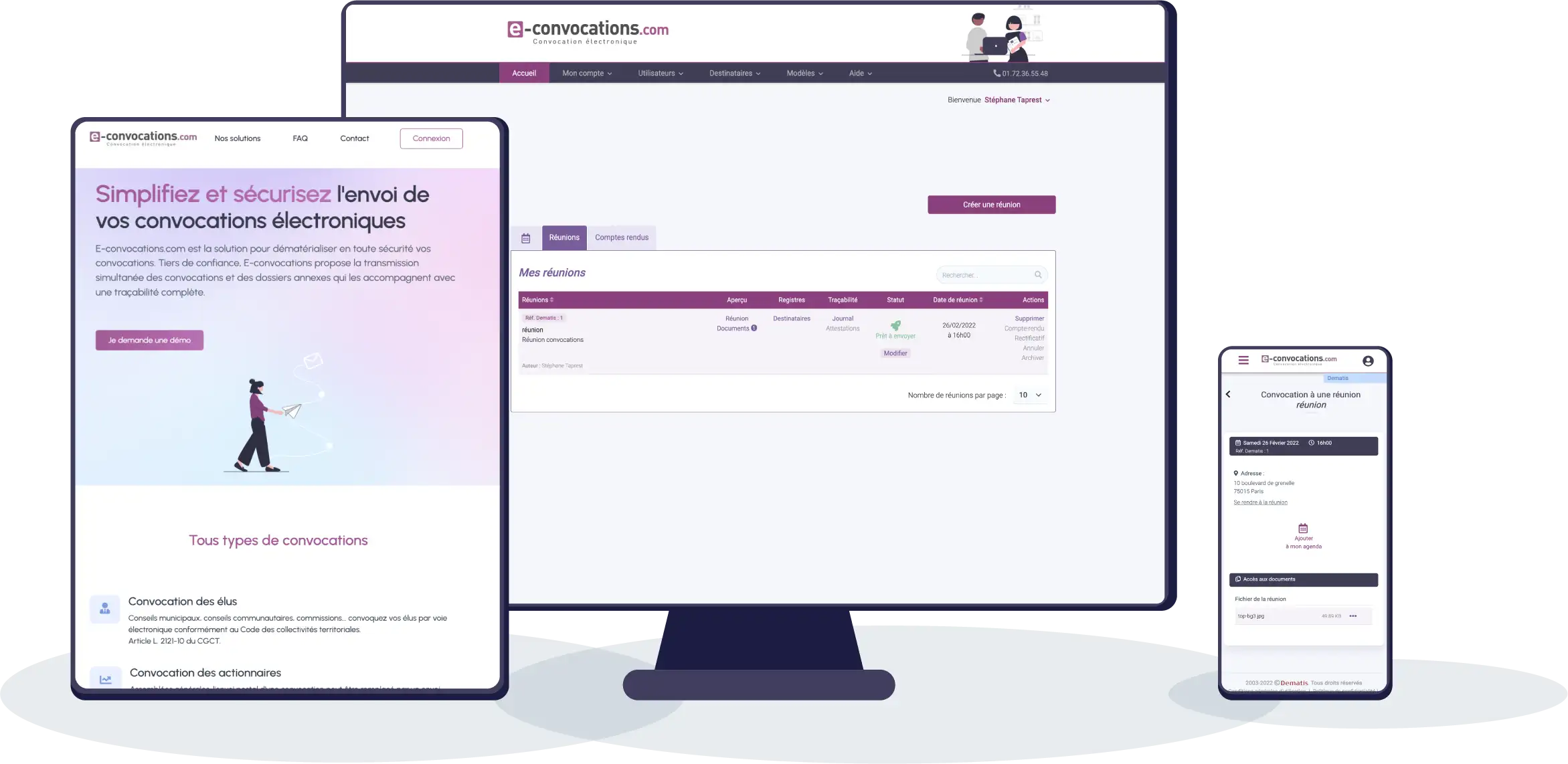 E-convocations - Dematis